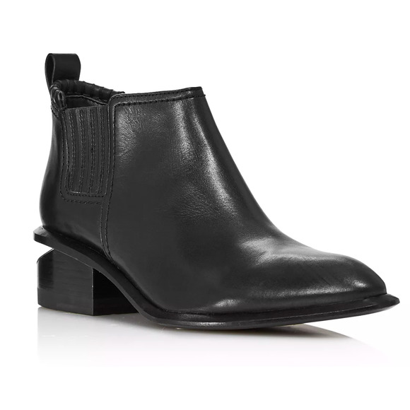 Alexander Wang | Shoes | Alexander Wang Womens Kori Black Leather Ankle ...